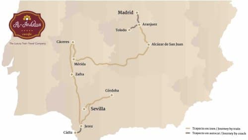 Al Andalus Luxury Train Spain – Suites, Routes & 2026 Departures